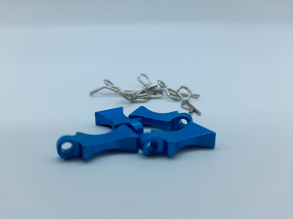 Body pin / Blue (WBP-BL) – WAG Radio Control